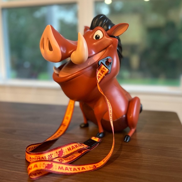Disney | Toys | Disney Pumba Popcorn Bucket | Poshmark